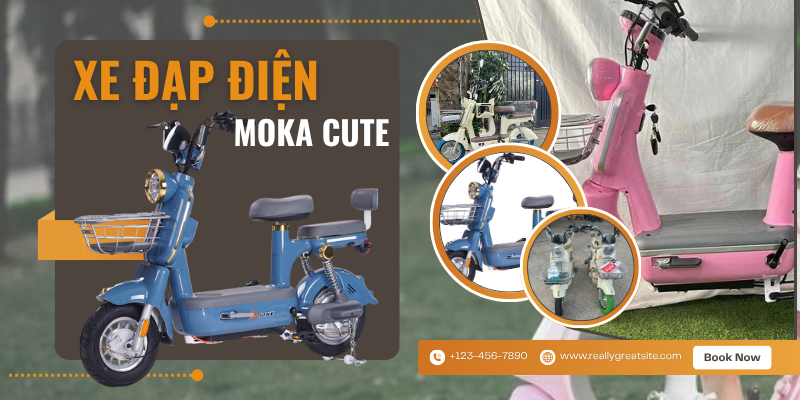 Xe đạp điện Moka Cute - Siêu phẩm dưới 7 triệu lý tưởng cho học sinh ...