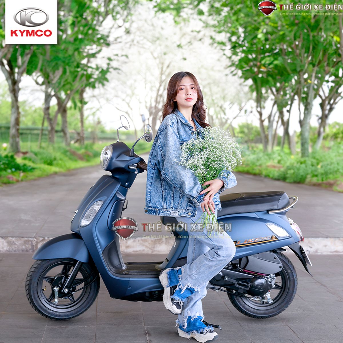 Xe Ga 50cc KYMCO Like Phiên Bản Cao Cấp Chính Hãng | Thế Giới Xe Điện