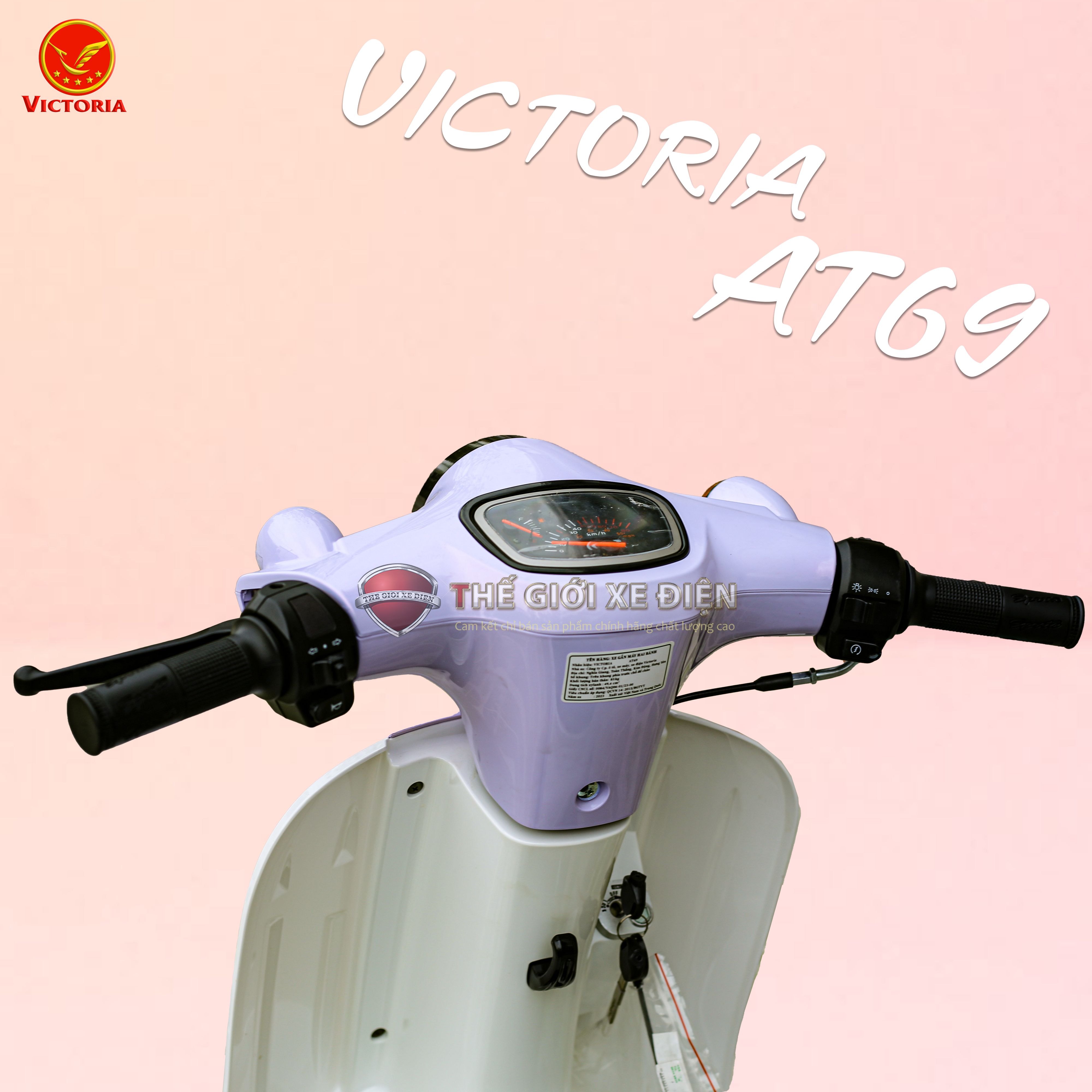 Xe Ga 50cc Crea AT69 Victoria Việt Nhật Thế Hệ Mới