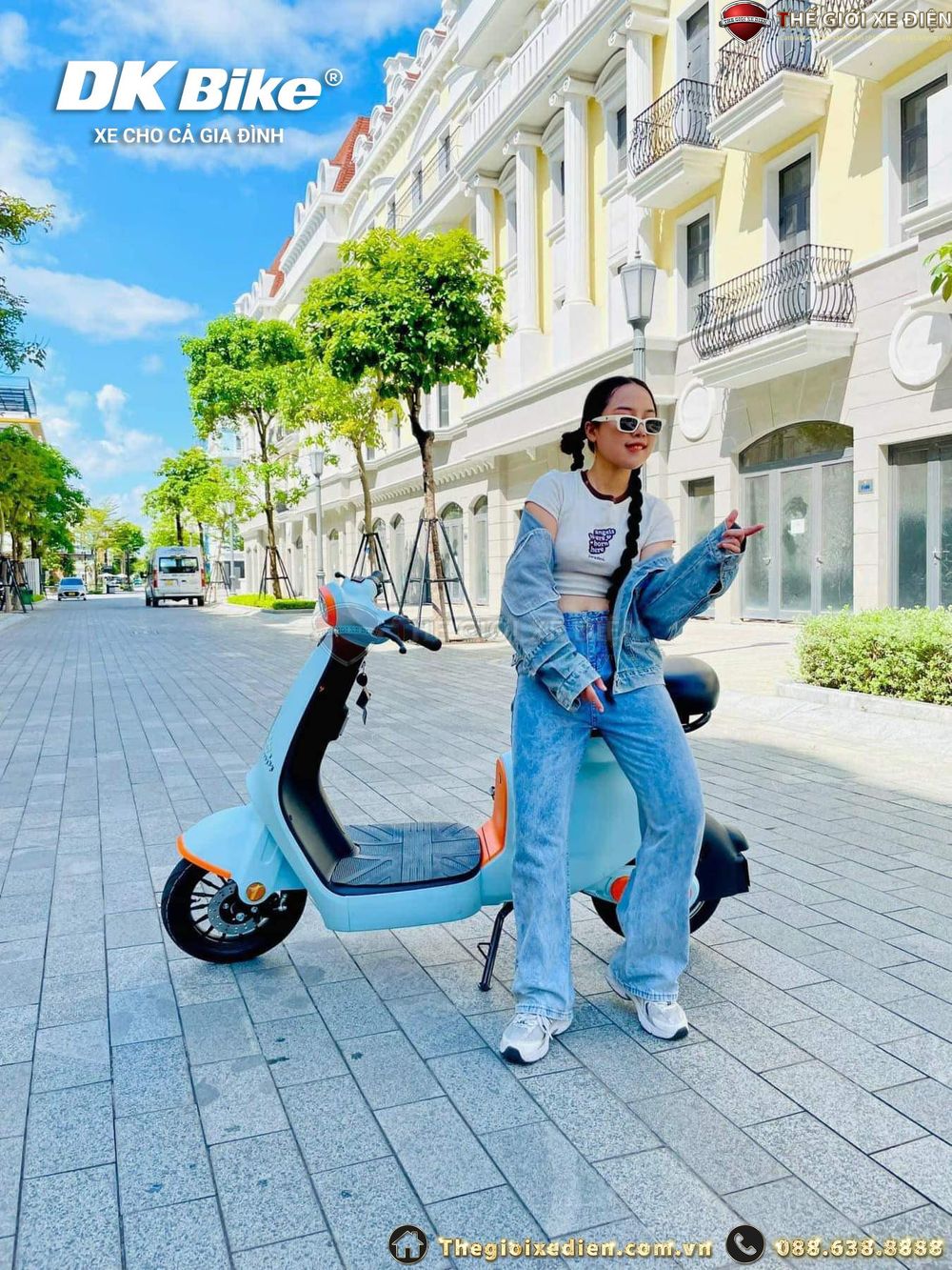 Xe đạp điện DK S1 Chính Hãng Việt Nhật