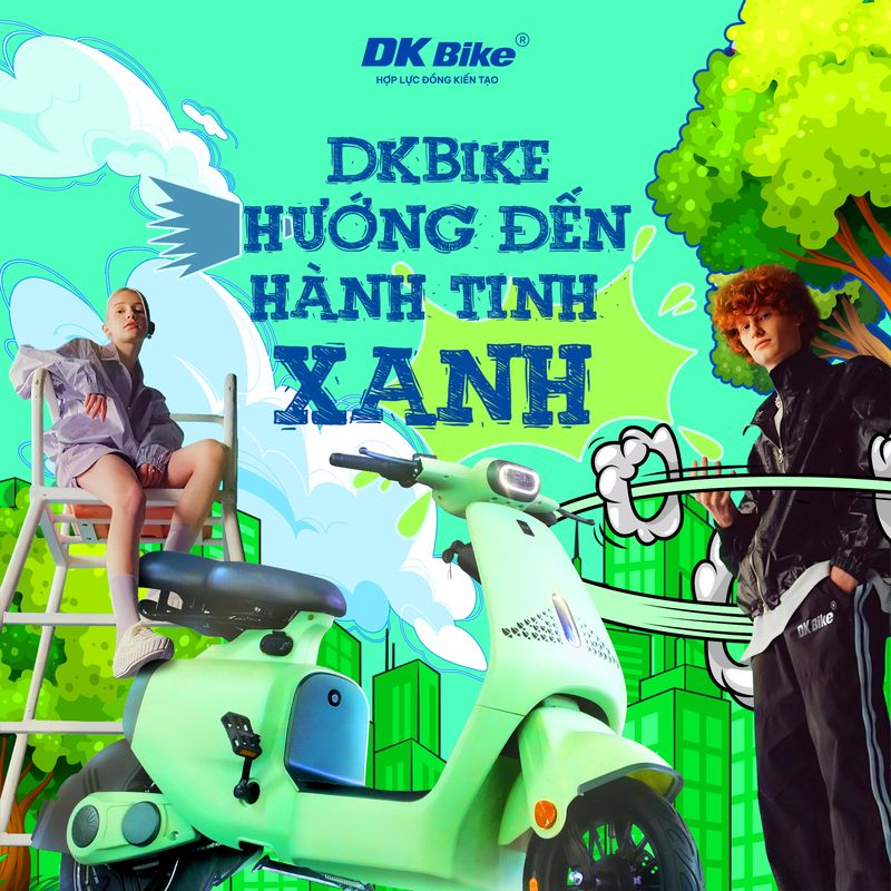Xe đạp điện DK S1 Chính Hãng Việt Nhật
