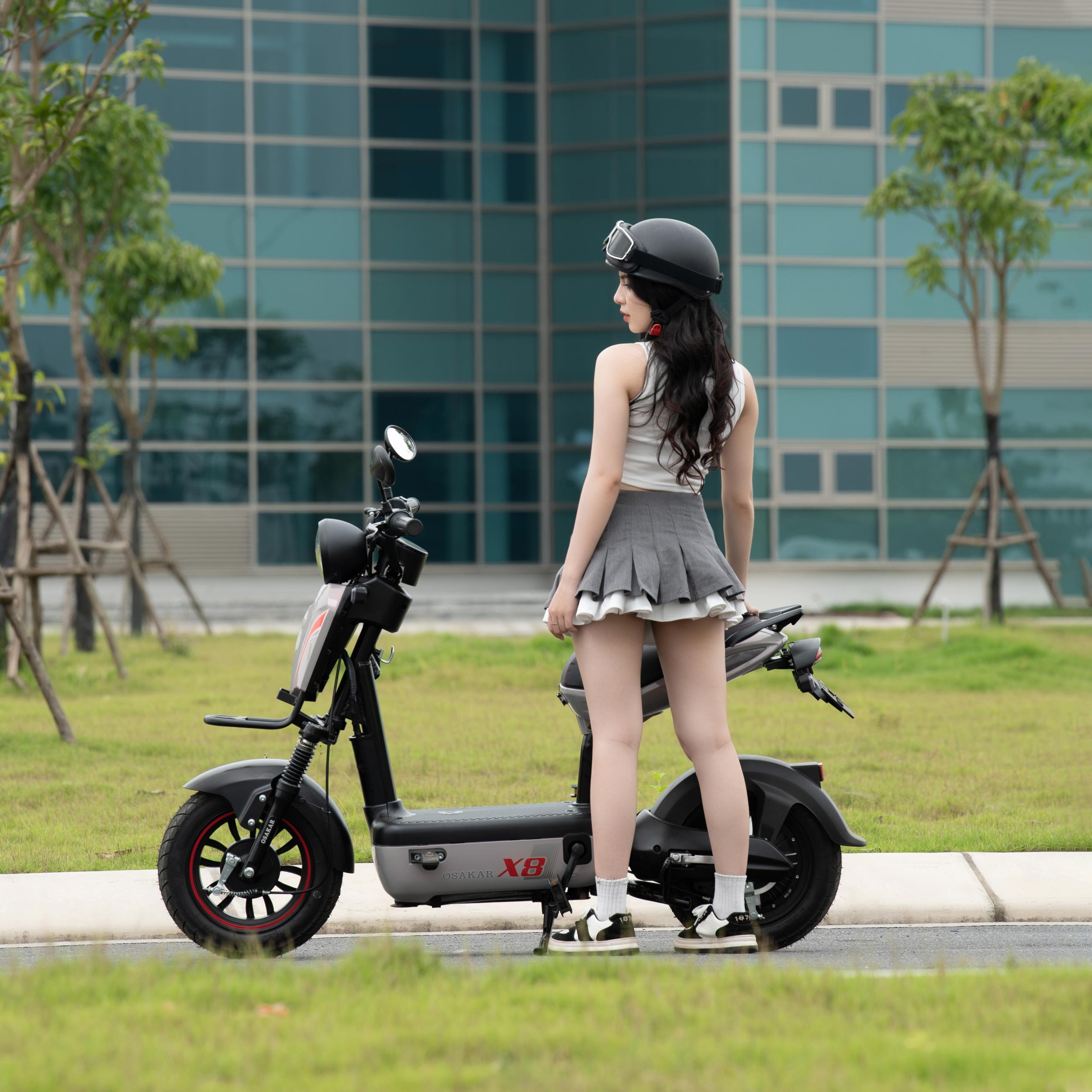 Xe Đạp Điện Osakar X8 4 Bình 20Ah