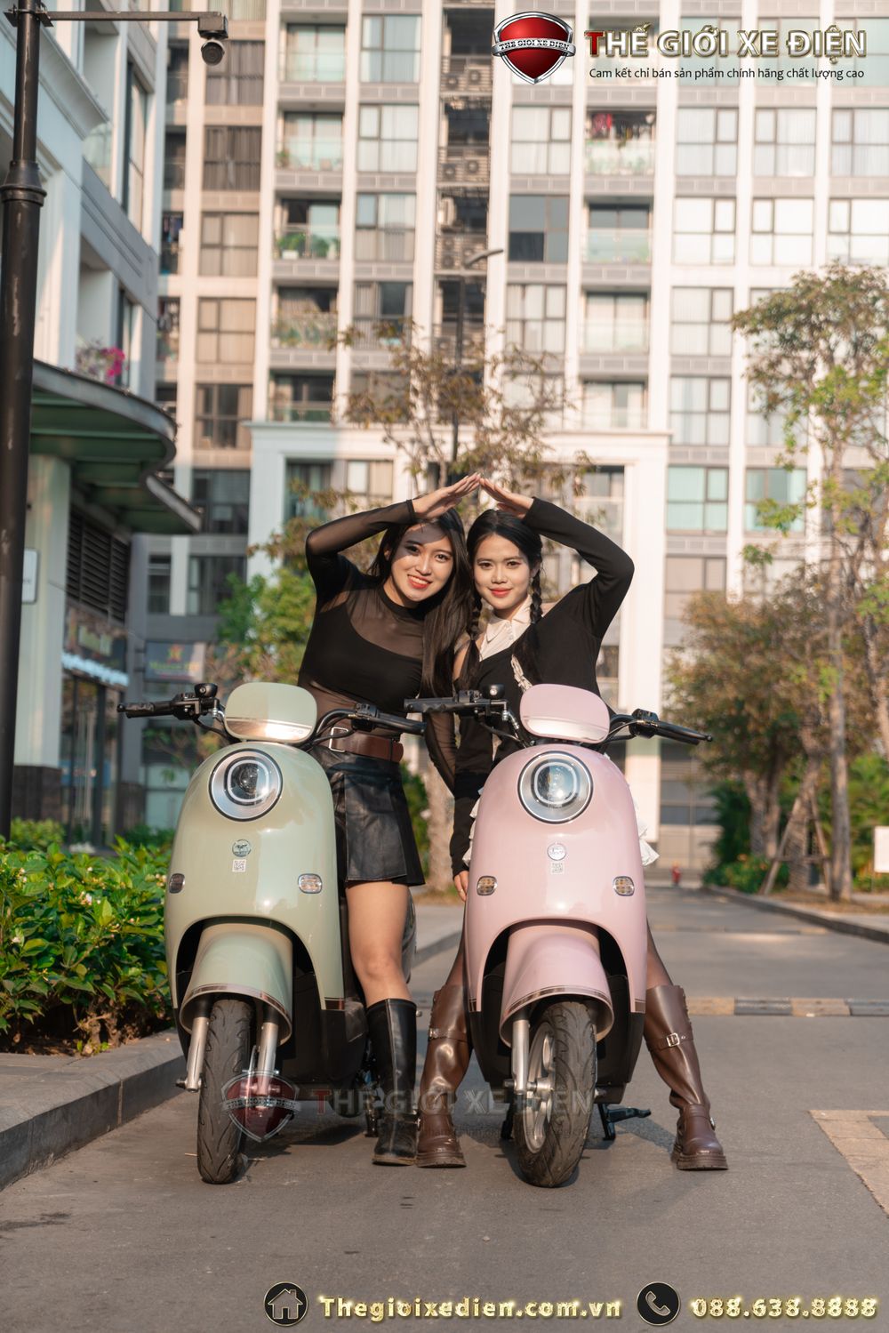 Xe Đạp Điện Dibao Rosa Thế Hệ Mới | Thế Giới Xe Điện