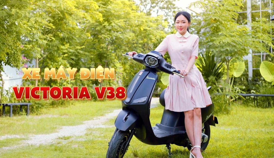 Xe Máy Điện Victoria V38 Việt Nhật Thế Hệ Mới