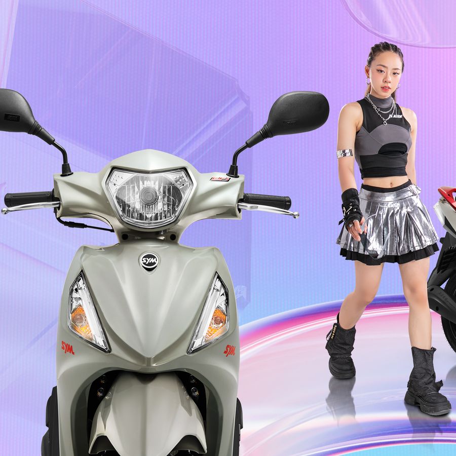 Xe Ga 50cc SYM Shark EFI - Phun Xăng Điện Tử