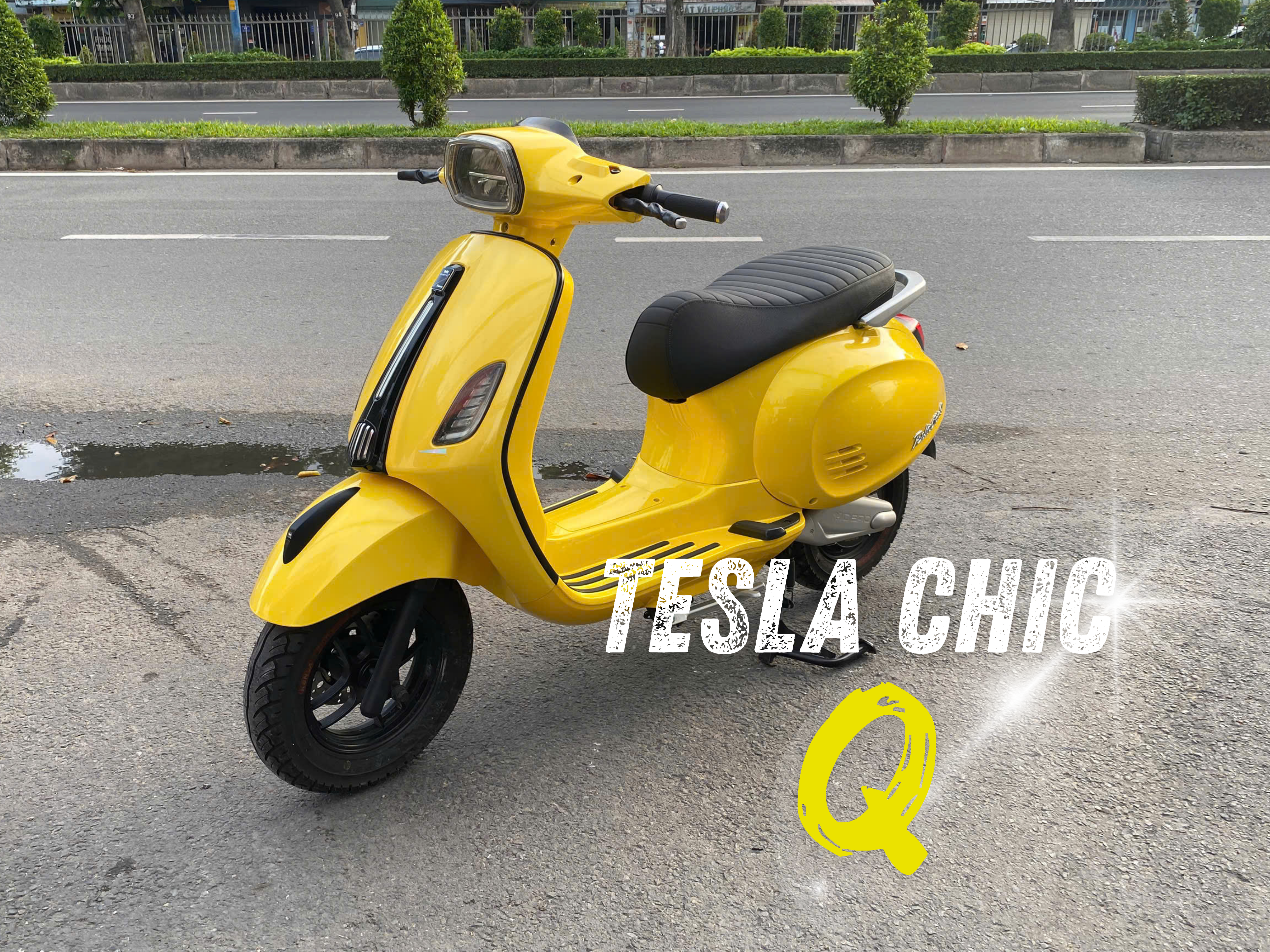 Xe Máy Điện Dibao Tesla Chic 2024 Đèn Vuông Thế Hệ Mới